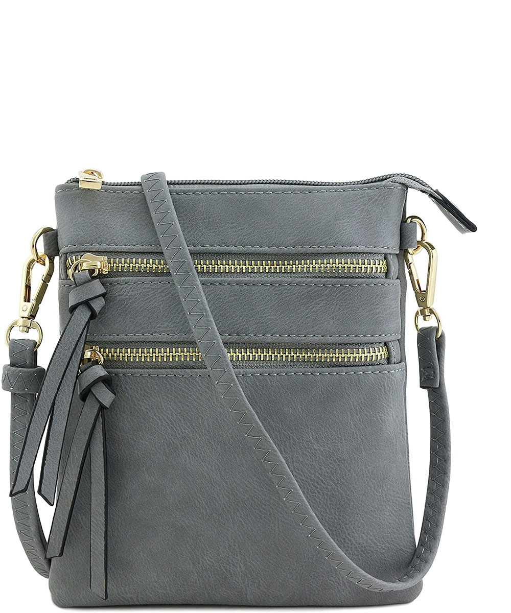 Functional Multi Pocket Crossbody Bag 80808A