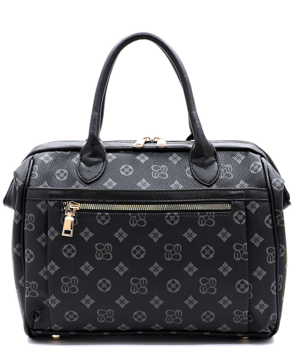 Monogrammed Doctors Satchel Bag CS2734