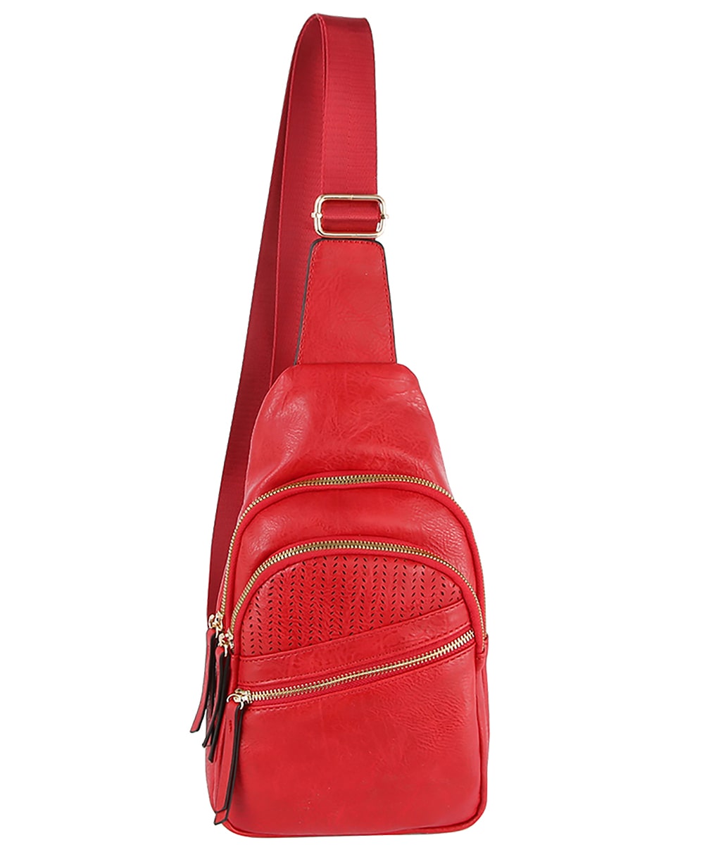 Laser Cut Printed Sling Bag LCZ002