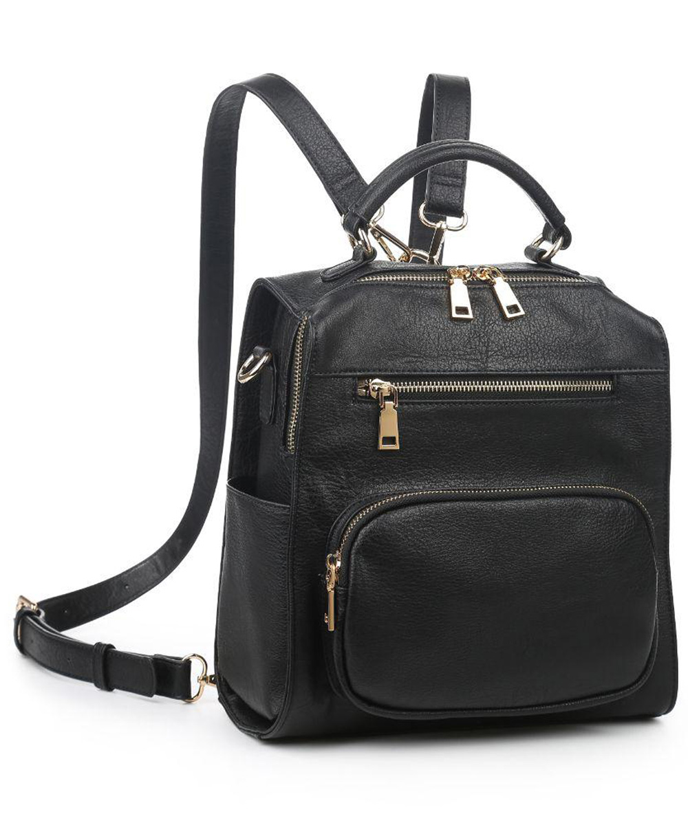 Urban Expressions Miles Vegan Leather Backpack 19357