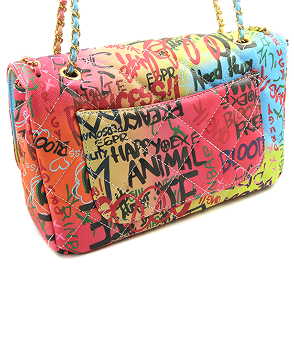Graffiti Crossbody Bag at John Heidt blog