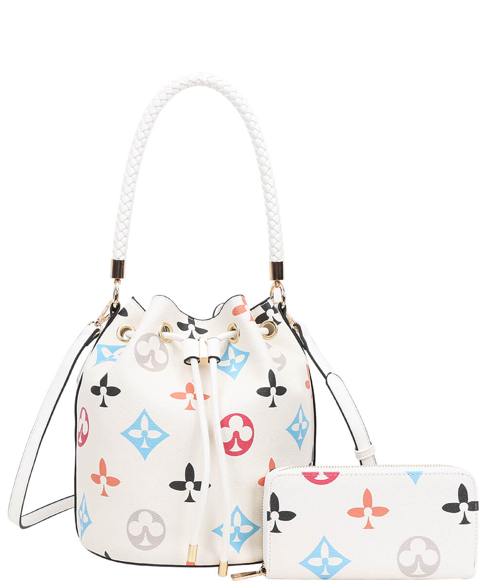 Monogram Bucket Bag with Wallet SY-9152W